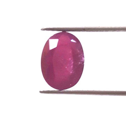 Natural Ruby Oval Faceted Non Heated No Treatment Gemstone 8.50*12 MM 5 ...
