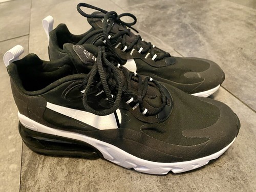 WOMENS NIKE AIR 70 REACT BLACK WHITE ATHLETIC RUNNING TENNIS SHOES 7.5 8 8.5 EUC | eBay
