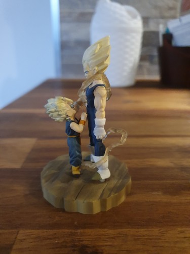 Figurine dragon Ball Dbz Bandai Megahouse Rare Majin végéta Trunks | eBay