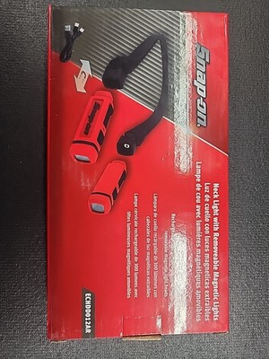Snap On Tools Echdd012AR Red Neck Light Flash Light | eBay