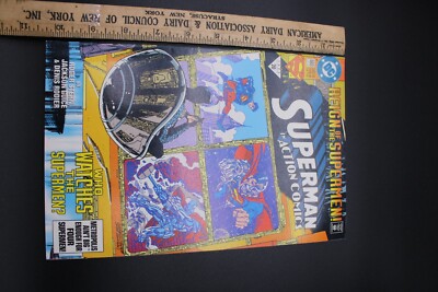 Superman in Action Comics #689 1993 First issue with black suit ...