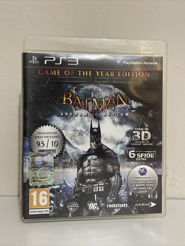 Jeu BATMAN ARKHAM ASYLUM Sony Playstation 3 PS3 Complet ITA | eBay