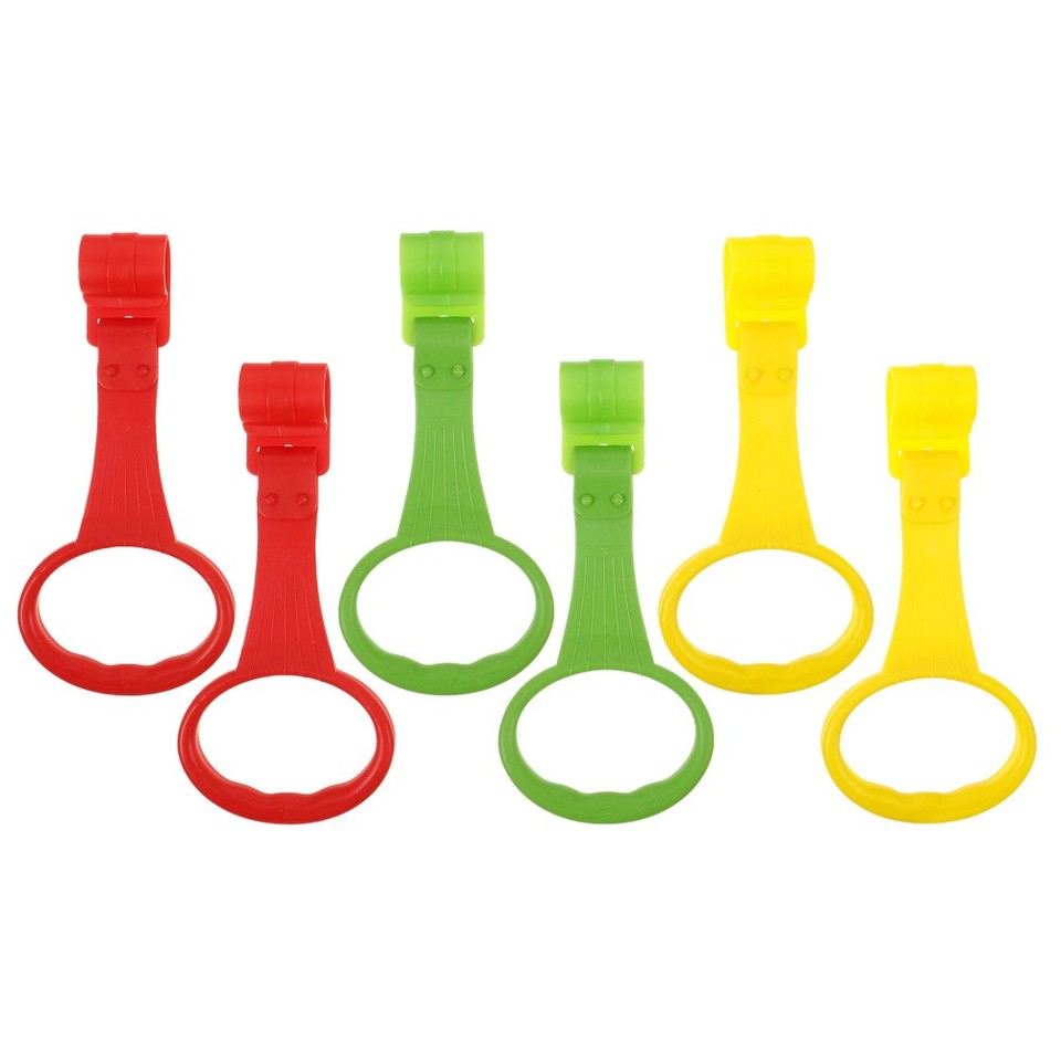 6 Pcs Playpen Pull up Rings Baby Walking Assistant Crib for Toddler ...