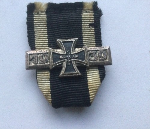 Iron cross bar ribbon device German 1939 -1957 issue? | eBay