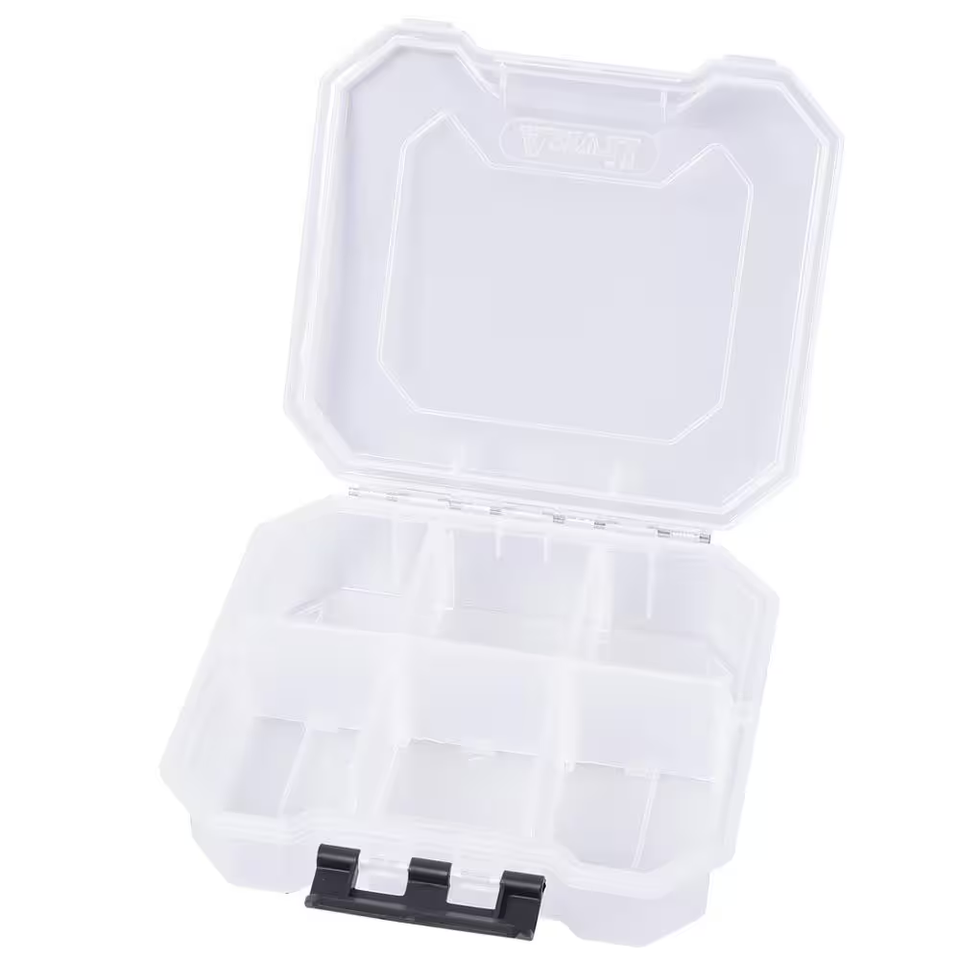 6 In. 6-Compartment Storage Bin Small Parts Organizer | eBay
