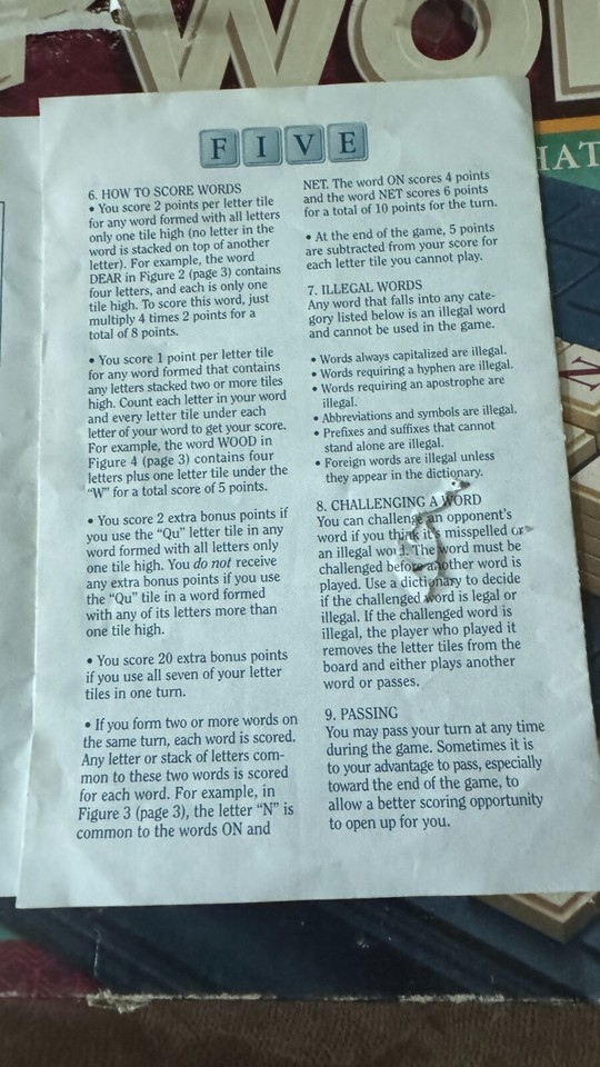 YOU PICK Replacement 1997 UpWords 4312 Off White Maroon Letter Blue ...