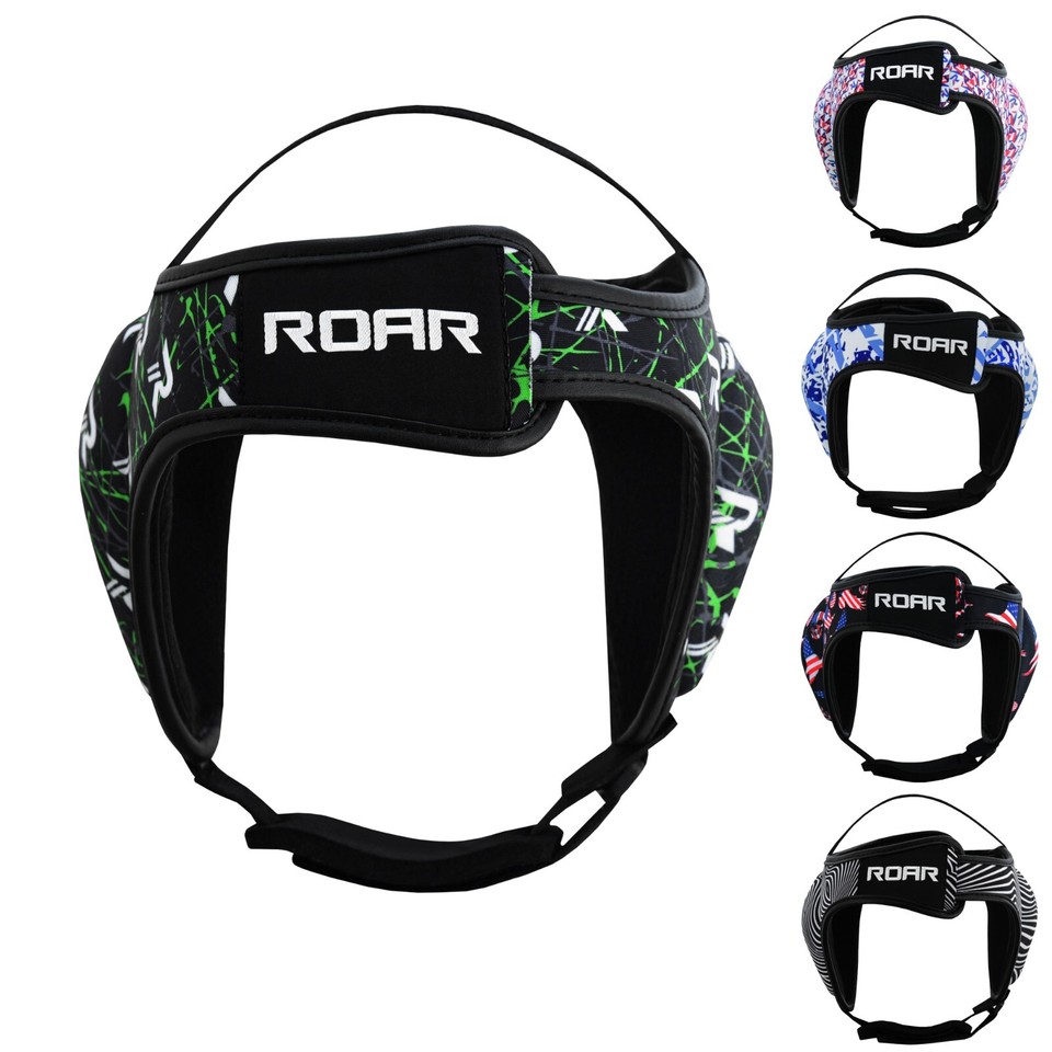 ROAR MMA Ear Guard Wrestling Headgear Grappling BJJ Jiu Jitsu Ear ...