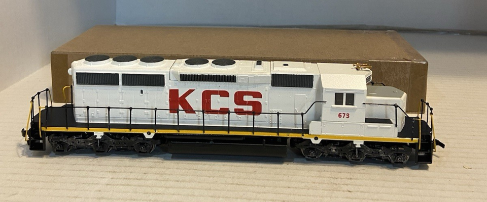 HO Athearn Kansas City Southern SD40-2 Powered Diesel Locomotive KCS ...