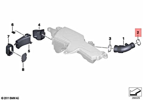 Genuine BMW F20 F20N F21 F21N F30 Radiator Cooling Hose Clamp OEM ...