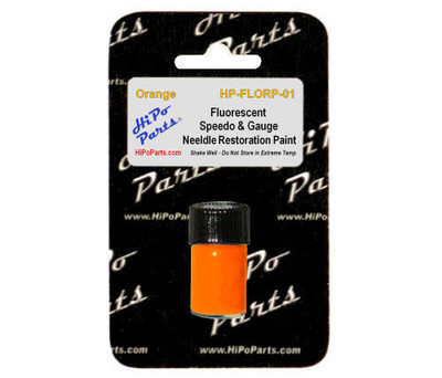 Custom Fluorescent Orange Speedo & Gauge Needle Paint | eBay