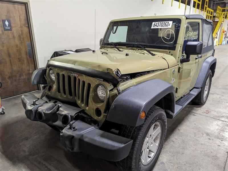 Jeep JK Wrangler Windshield Support Brackets PGH Commando Green 2007 ...