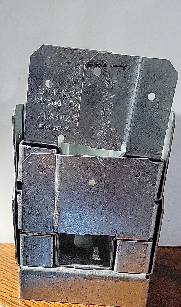 Simpson Strong Tie ABA44Z Standoff Post Base - 4 PACK | eBay