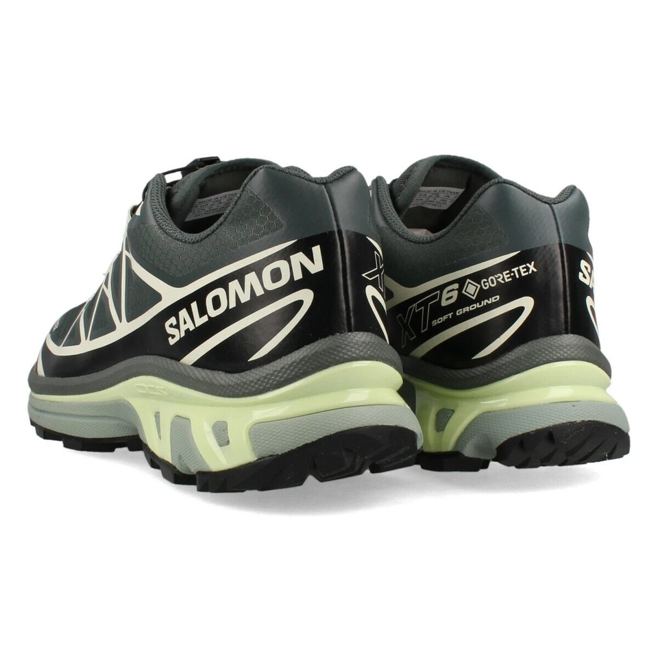 Salomon XT-6 GORE-TEX Urban Chic Black Lime Cream L47581300 Men's US 5 ...