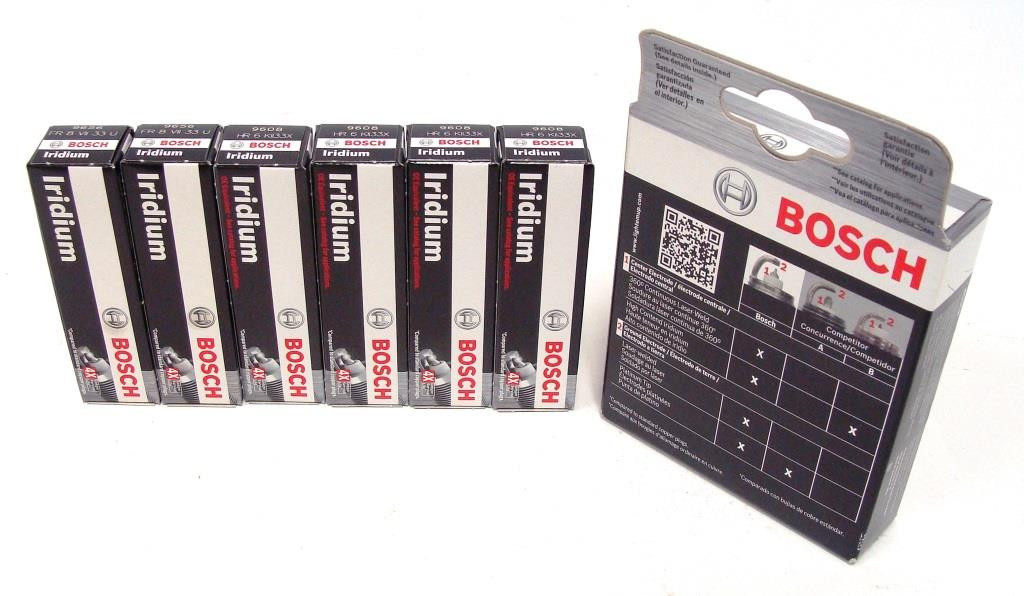 BOSCH IRIDIUM Spark Plugs HR8LII33U 9602 Set of 6 | eBay