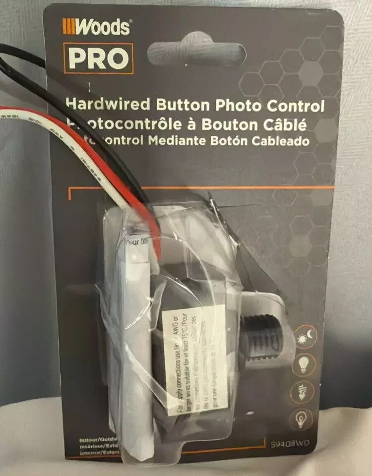 2x Outdoor Photocell Light Sensor Switch Dusk to Dawn Post Eye ...