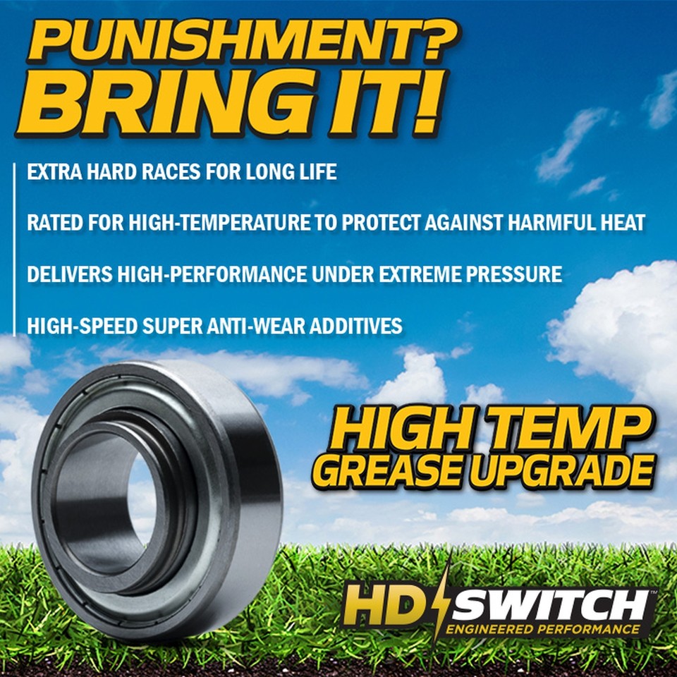 (6 Pk) Spindle Bearing Rebuild Kit fits BobCat Bunton Ryan 2720759 w/C3 ...