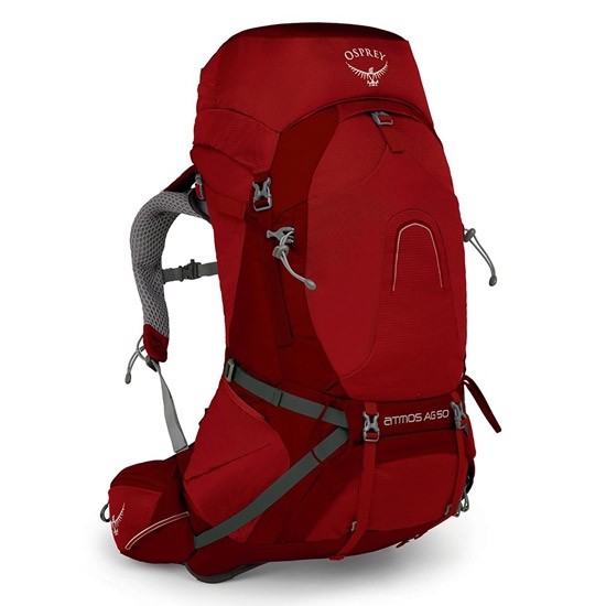 Osprey Backpack Atmos AG 65 L Rigby Red for sale online | eBay
