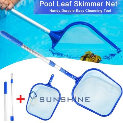 Heavy Duty Pool Skimmer Leaf Rake Net Cleaning Scooper, Swimming Pool ...