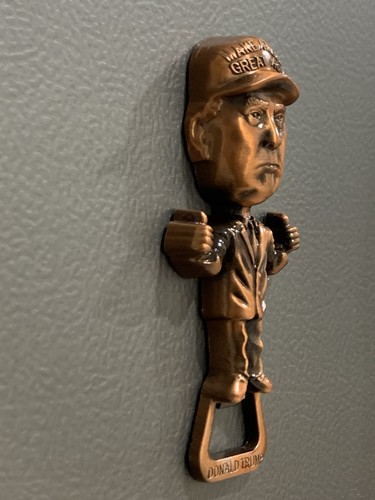Rare Donald Trump Bottle Opener Refrigerator Magnet Make America Great ...