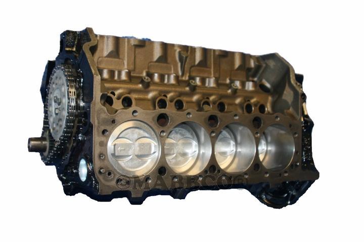 Remanufactured GM Chevy 5.7 350 Short Block 1987-1995 Roller 4-Bolt TBI ...