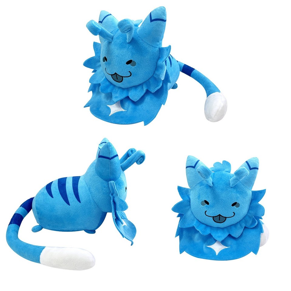 Regretevator Plush Doll Christmas Blue Gnarpy Cat Toy Stuffed Animal ...