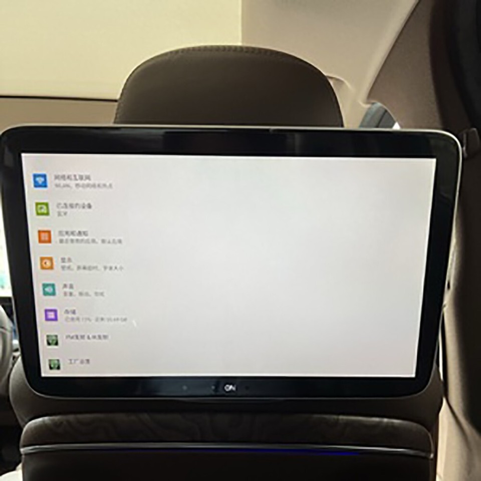 Headrest Monitor For Mercedes G350 W463 Android Bluetooth Back Seat TV ...