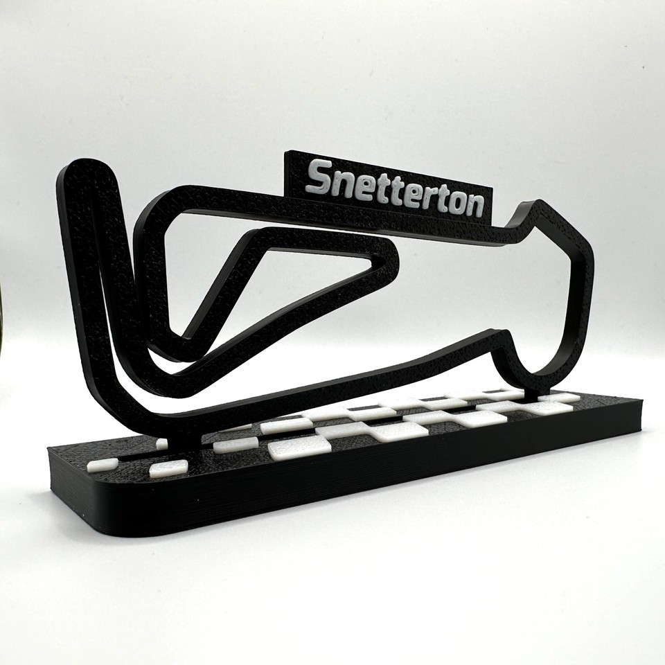 3D F1 Gift Racing Track Models – With Smart Chequered Flag Stand / F1 ...