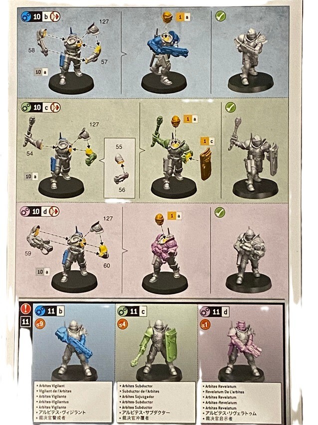 Warhammer 40K Kill Team Exaction Squad Arbites Single Figures Off ...