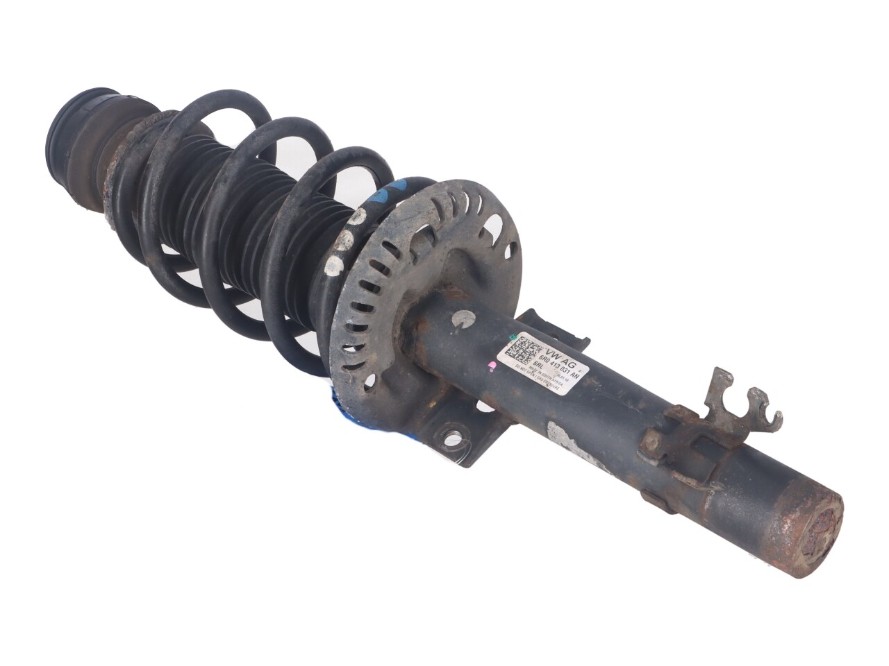 Federbein links vorne VW Polo V (6R, 6C) 1.6 TDI 77 kW 105 PS (06.2009 ...