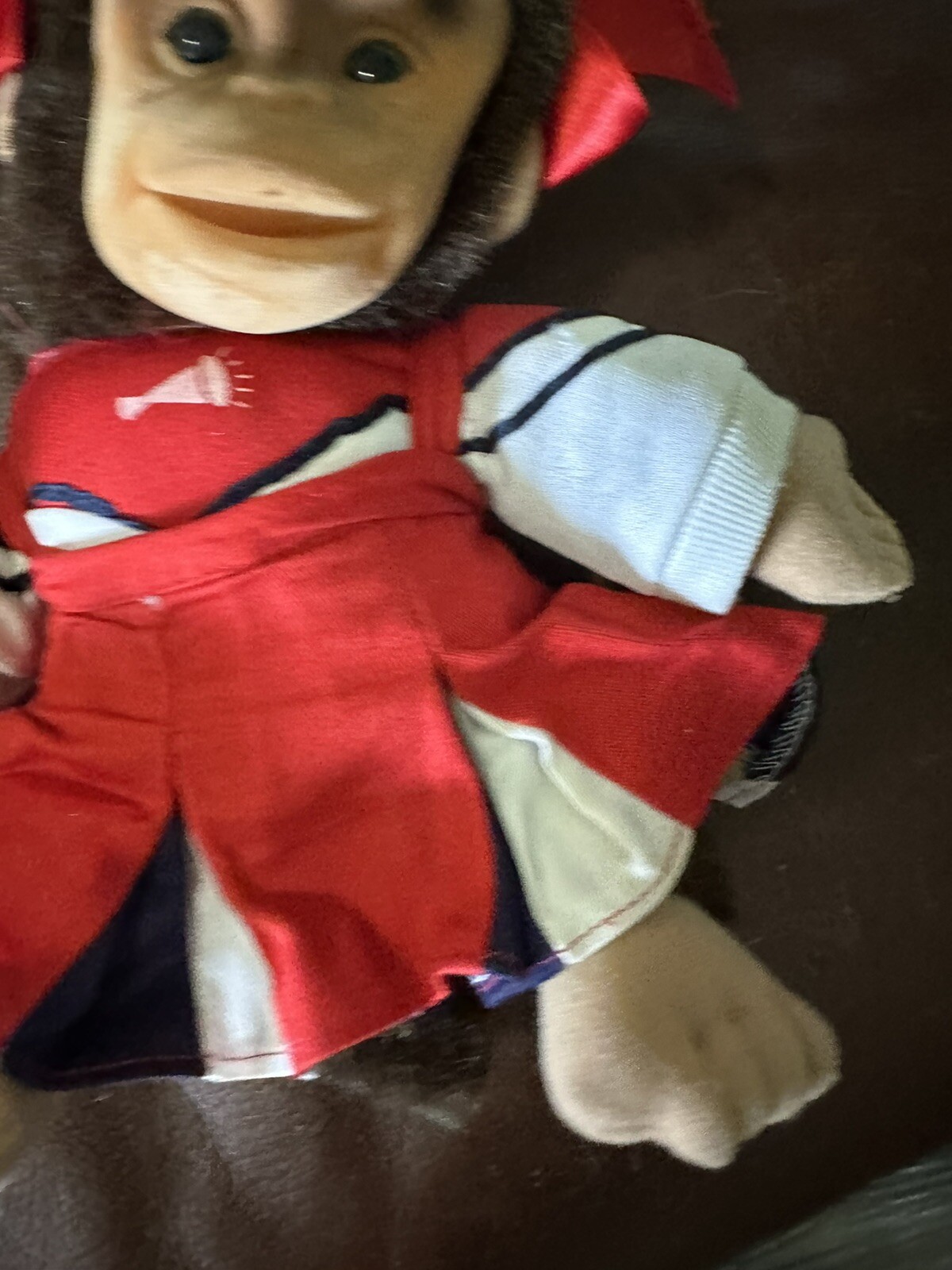 Vintage Hosung Plush Cheer Leader Monkey Puppet 1994 | eBay