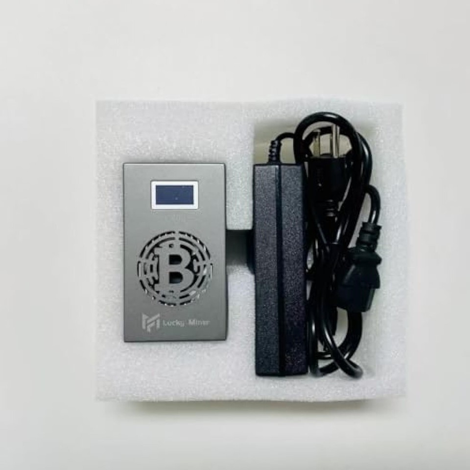 New Lucky Miner V6 Bitcoin Miner 500GH/S Bticon Lotto Device SHA256 DGB ...