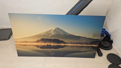 Photo du Mont Fuji - Alu Dibond brossé 128cm x 72 cm | eBay