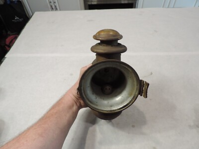 Vintage Brass Era Driving Lamp / Head Light - CM Hall Lamp Co Model ...
