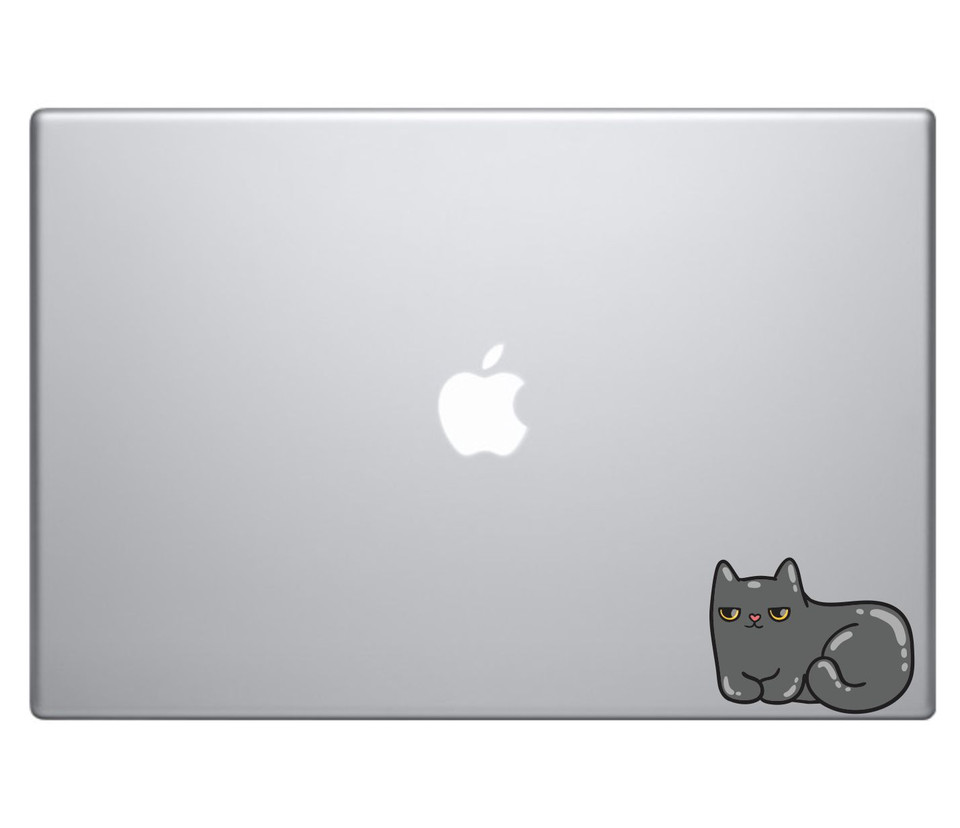 Grumpy Cat Macbook Air Pro Decal Keyboard Trackpad Laptop Sticker ...