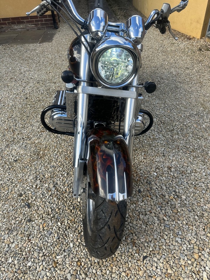 1997 Honda Valkyrie GL1520 F6C Custom Cobra 6 into 6 pipes Custom paint ...