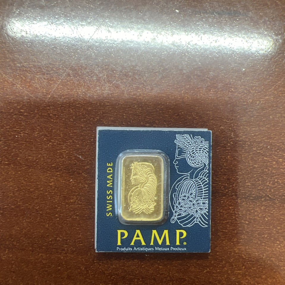 Pamp Suisse Lady Fortuna 1g Gold Bar .9999 Fine – Sealed Assay Baby ...
