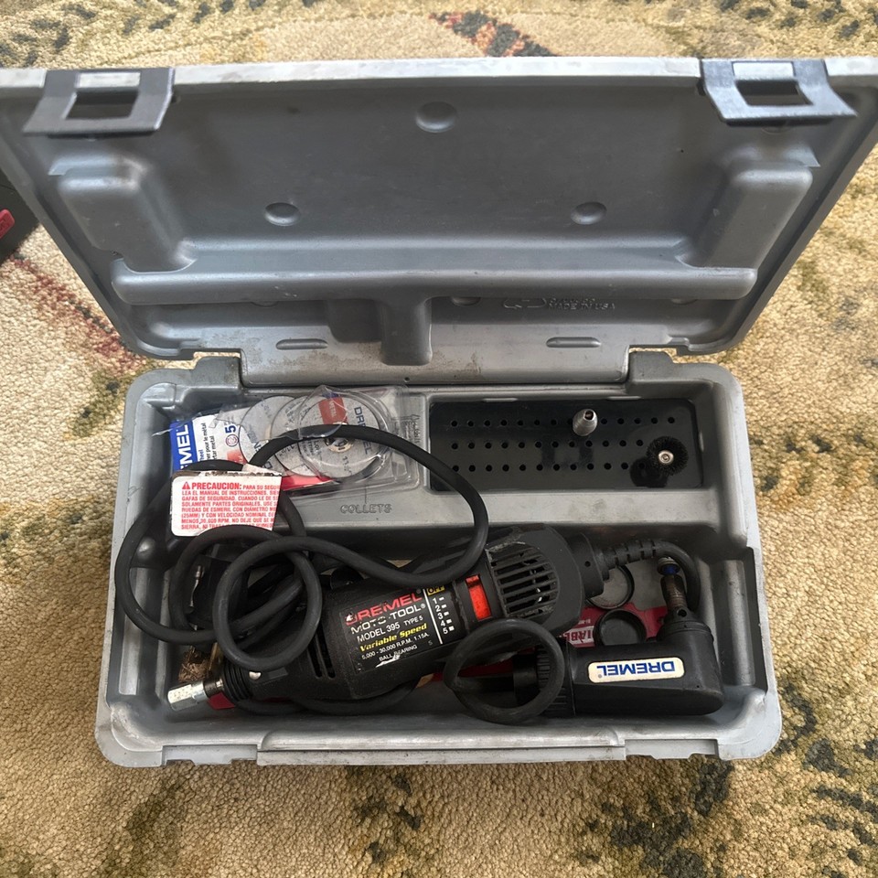 Dremel Multipro Model 395 Type 5 Variable Speed & Attachments/Case | eBay