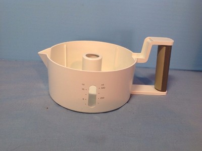 TOASTMASTER JUICER FOR PARTS ONLY WHITE HANDLED JUICE BOWL MODEL 1105 ...