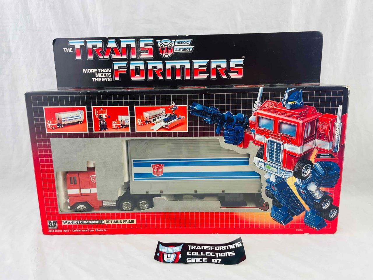 Transformers Prime Optimus Prime Toy Box