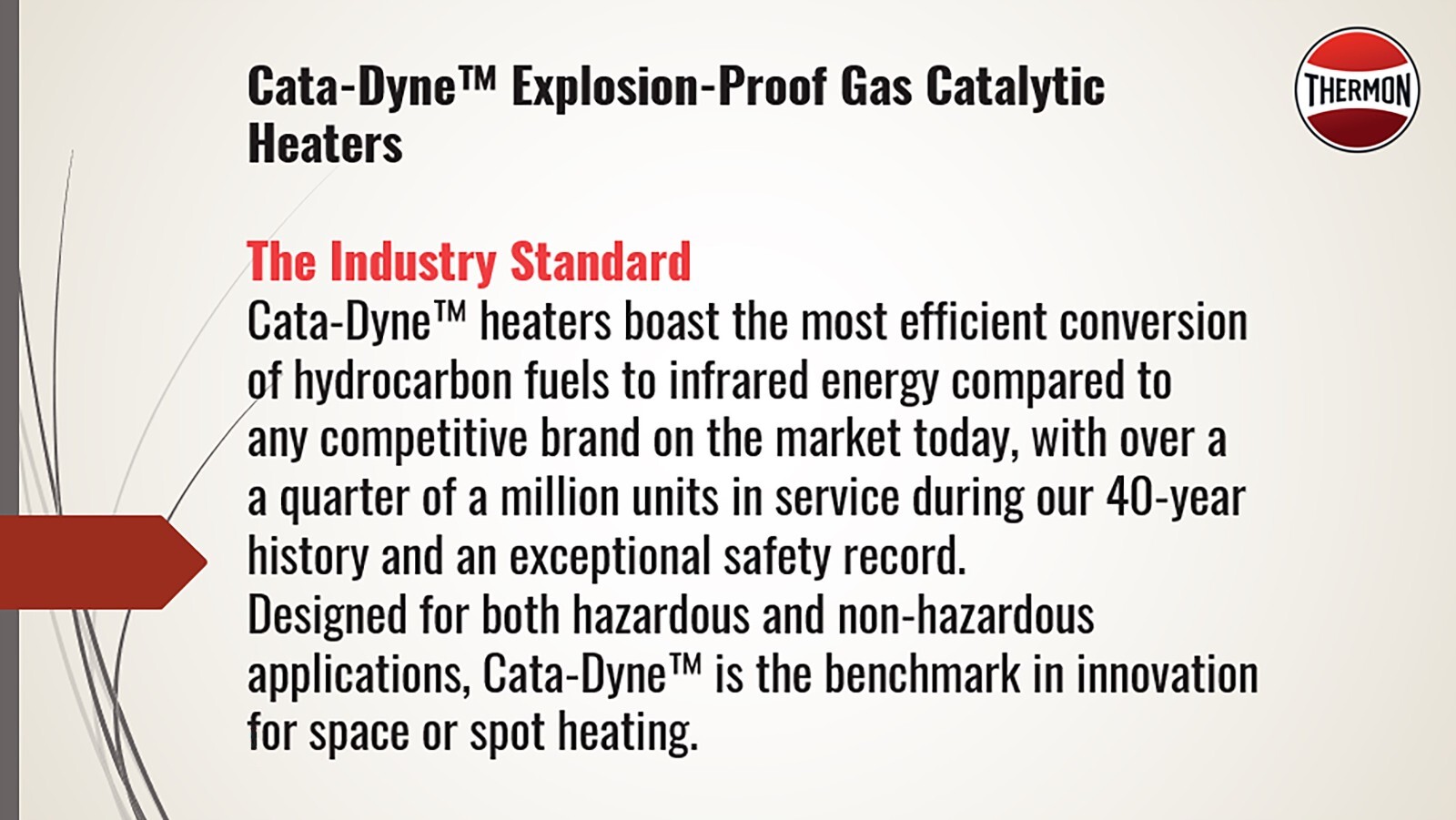 Cata‑Dyne™ WX Series Explosion Proof Infrared Gas Catalytic Heater, 24 ...