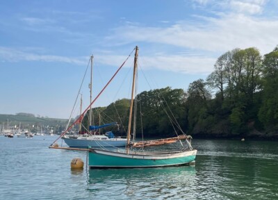 Heard Tosher classic Gaff rigged GRP sail boat | eBay UK