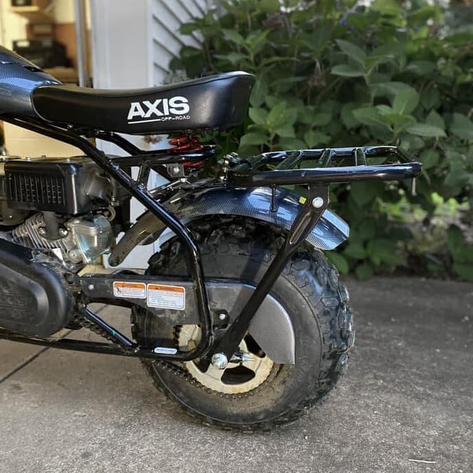 Mini Bike Rear Cargo Rack Assembly Kit for Coleman CT200U EX BT200X ...