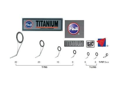 Guides, Tips & Ferrules - Fuji Rod Guides