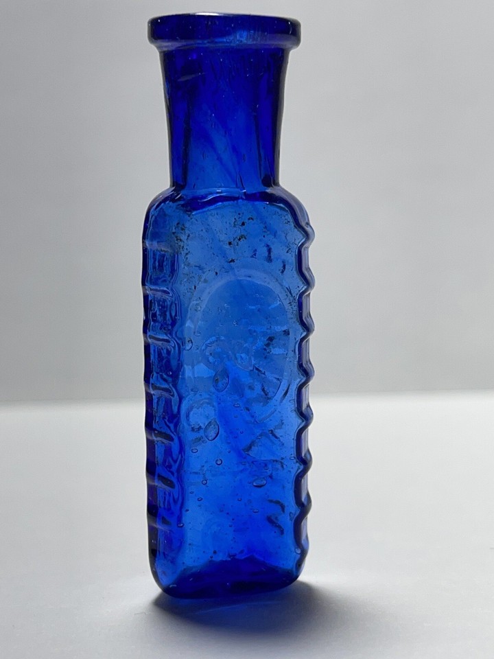 Rare ANTIQUE 1800s Poison Bottle Lebedev Odobrin COMPLETE with Original ...