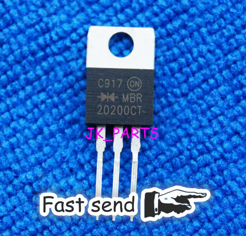 10pcs MBR20200 MBR20200CT Power Rectifier TO-220 ON | eBay