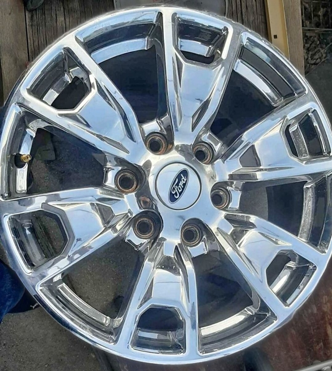 2018-2021 Ford Ranger Factory OEM 18" Chrome Wheel & Cap Used | eBay