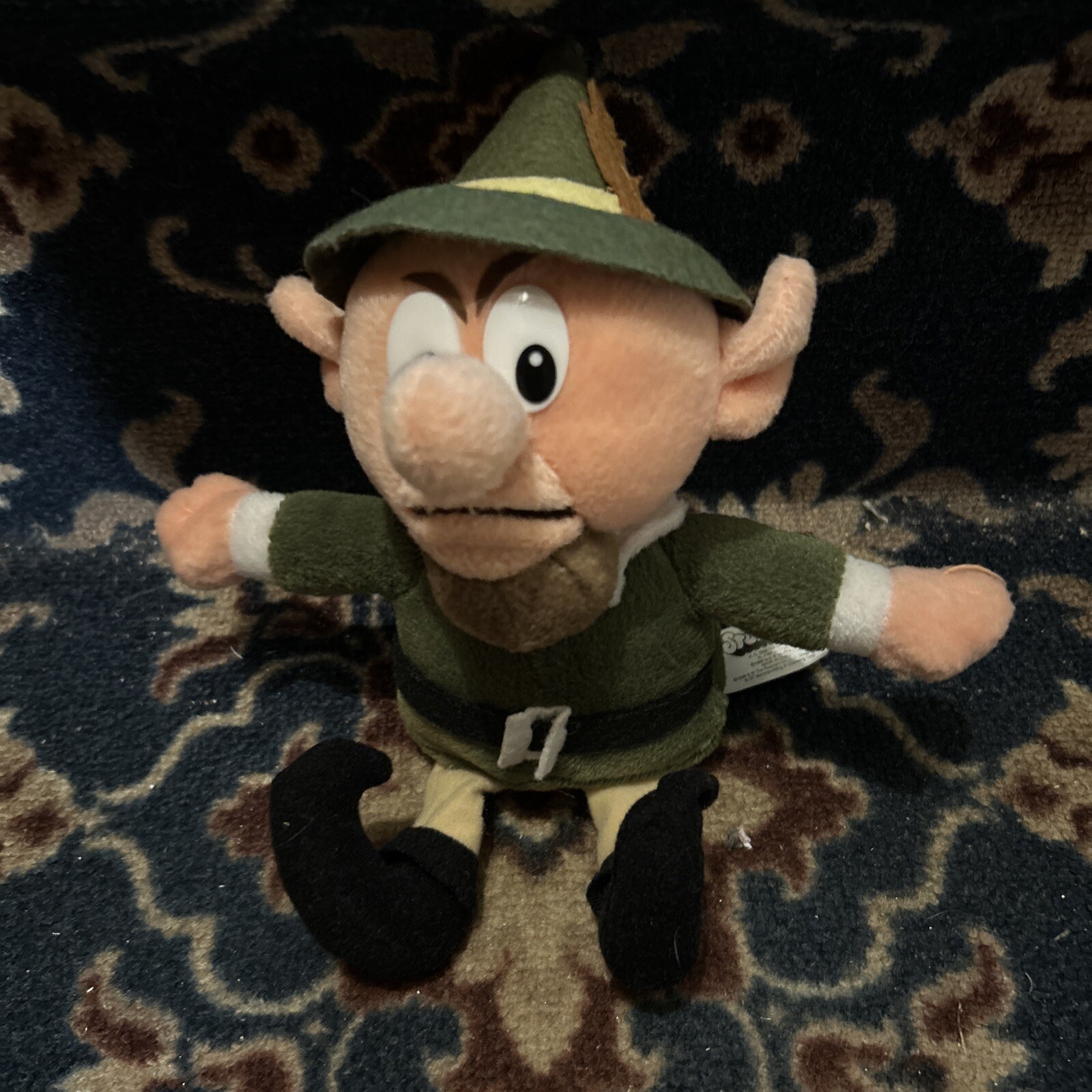 Boss Elf 9" Plush Rudolph Island Of The Misfit Toys CVS 1999 Stuffins ...