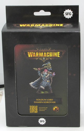 Warmachine SFIK-MER090 Koldun Lord Damien Korovnik (Mercenaries ...