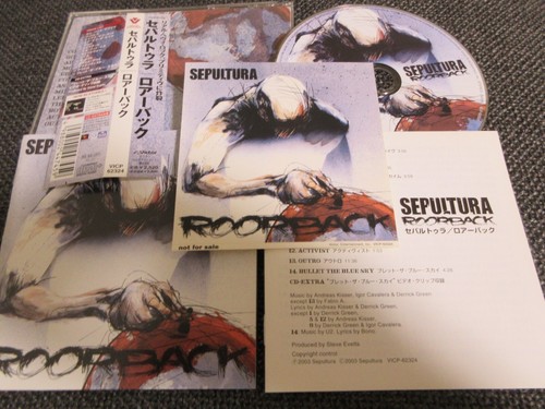 SEPULTURA / roorback / JAPAN LTD CD OBI sticker | eBay