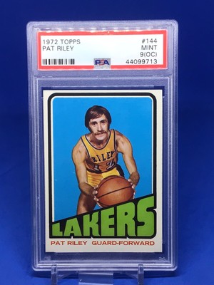 1972-73 Topps Basketball Pat Riley PSA 9 OC #144 Lakers | eBay